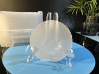 China 4inch Sapphire Single Crystal Wafer Substrate C-Plane M-Plane 1sp 2sp grinding for sale