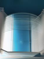 China 6 Inch 350um 0.5mmt Sapphire Carrier Substrate Wafer SSP DSP for sale