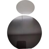 China 6 Inch LiTaO3 LiNbO3 Wafer Black Polarized For SAW / BAW 128 Degrees Y Z-Cut for sale