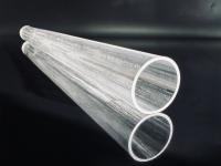 China Flow Control Sapphire Tube Rods Protective Insulating Instrument Quartz Tube for sale