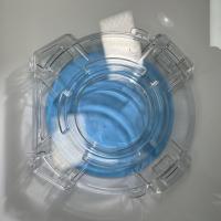 China 12inch 300mm Polypropylene Single Wafer Box Silicon Sapphire Wafer Carrier Container Box for sale
