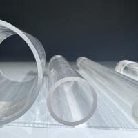 China Single Crystal Sapphire Tubes And Rods Grown Fine Ground And Polished Surface for sale