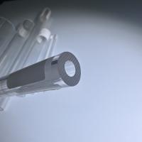 China Single Crystal Sapphire Tubes And Rods Grown Fine Ground And Polished Surface for sale