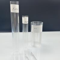 China Single Crystal Al2O3 99.999 Sapphire Tubes Rods Optical Grade Sapphire Windows for sale