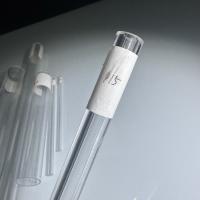 China Single Crystal Al2O3 99.999 Sapphire Tubes Rods Optical Grade Sapphire Windows for sale