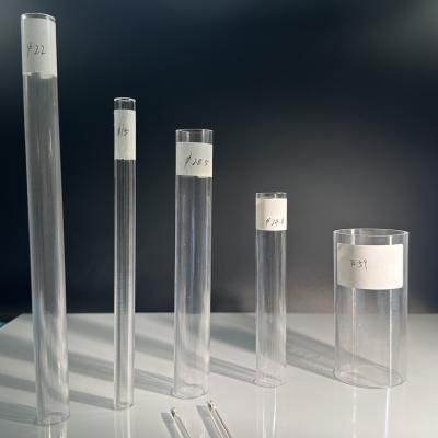 China Single Crystal Al2O3 99.999 Sapphire Tubes Rods Optical Grade Sapphire Windows for sale
