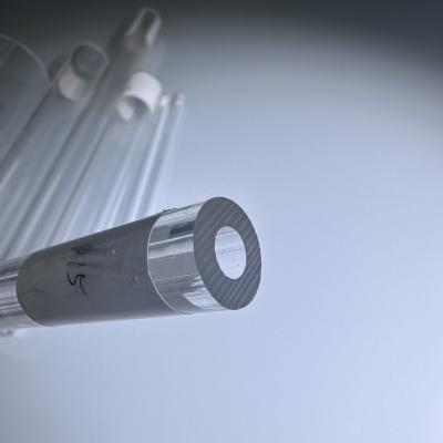China 1inch 2inch 3inch Customized Transparent Sapphire Tube 10 - 800mm for sale