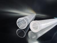 China High Hardness Sapphire Tube Anti-Scratch Tube Shape Transparent high hardness for sale