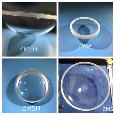 China Dome Sapphire Optical Windows Chemical Resistance High Thermal Conductivity Thick 1mm 2mm for sale