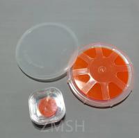 China 2inch GaP Wafer With OF Location/Length EJ 0-1-1 / 16±1mm LED LD Mobility Min 100 for sale