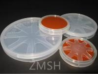 China 2inch GaP Wafer With OF Location/Length EJ 0-1-1 / 16±1mm LED LD Mobility Min 100 for sale