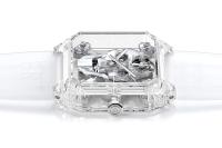 China Transparent / Blue / Green Round Square Oval Sapphire Watch Case Durability Water Resistance Shock Resistance for sale