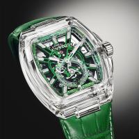 China Transparent / Blue / Green Round Square Oval Sapphire Watch Case Durability Water Resistance Shock Resistance for sale