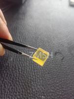 China Golden Artificial Sapphire Raw Gemstone Mohs Hardness Scale Of 9 Crystal For Jewelry for sale