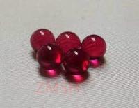 China Small Diameter Sapphire Ruby Balls For Alves, Pumps, And Watches High Hardness Ball Bearings for sale