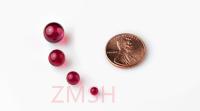 China Small Diameter Sapphire Ruby Balls For Alves, Pumps, And Watches High Hardness Ball Bearings for sale