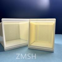 China 100×100 150×150 Wafer Carrier Box Storage Box Wafer Shipper For Square Type 25 Slots Abs Material for sale