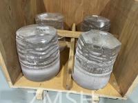 China Sapphire Al2O3 Ingots 80KG 200KG 400KG KY Growth Method For Sapphire Component Processing for sale
