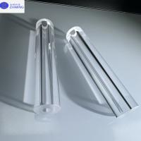 China Polished Transparent Sapphire Tube KY Method Customized Size High Hardness High Wear Resistance for sale