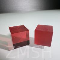 China Artificial Cultivation Doped Color Sapphire AL2O3 Customized CZ Method Ruby Blue Padparadscha for sale