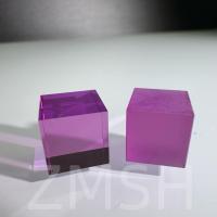 China Artificial Cultivation Doped Color Sapphire AL2O3 Customized CZ Method Ruby Blue Padparadscha for sale