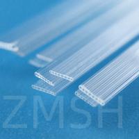 China Optical Fused Quartz Tube SiO2 Crystal Glass Customized Transparent Both Ends Open One Ends Closed for sale