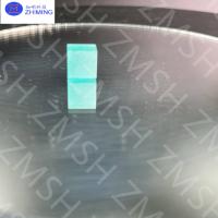 China Sapphire Gemstone Raw Material Lab Made Olive Green Soft Mint Green Emerald Green For Jewelry for sale