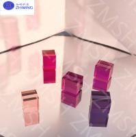 China Sapphire Raw Gemstone Lab Made Padparadscha Sapphire Rose Sapphire High Hardness For Jewelry Purposes for sale