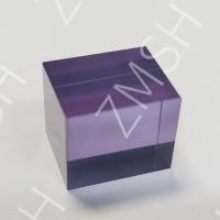 China Artificial Cultivation Doped Color Sapphire AL2O3 Customized CZ Method Purple for sale