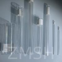 China Transparent Sapphire Tube AL2O3 High Hardness KY EFG Polished Lon Source Customization for sale
