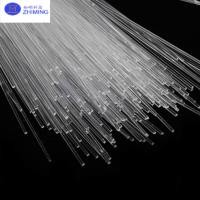 China YAG Optical Fiber Yttrium Aluminum Garnet Material Transmittance >80% 400-3000 Nm Dia 25-500um for sale