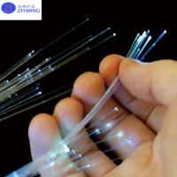 China Sapphire Optical Fiber Dia 25-500um Fiber Orientation C-axis  Transmittance >80% High Radiation Resistance for sale