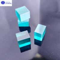 China Synthetic Color Gemstone Sapphire Raw Stone Sky Blue Mohs Hardness 9 For Craft Jewelry for sale