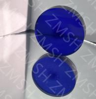 China Royal Blue Sapphire Raw Gemstone Synthetic Colored For Durable Exquisite Jewelry & Watch Case for sale