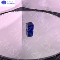 China Royal Blue Sapphire Raw Gemstone Synthetic Colored For Durable Exquisite Jewelry & Watch Case for sale