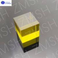 China Lemon Yellow Sapphire Gemstone Sythetic Lemon Yellow Raw Material For Jewelry Making Mohs Hardness Of 9 for sale