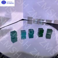 China Olive green sapphire rough gemstone Synthetic 99.999% Al2O3 hardness 	Mohs 9.0 for sale