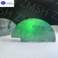 China Moissanite Rough Gemstone Emerald Forest Green High Hardness Single Srystal Silicon Carbide For Jewry for sale