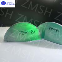 China Moissanite Rough Gemstone Emerald Forest Green High Hardness Single Srystal Silicon Carbide For Jewry for sale