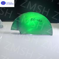 China Moissanite Rough Gemstone Emerald Forest Green High Hardness Single Srystal Silicon Carbide For Jewry for sale