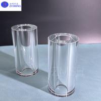 China Sapphire Tube High-End Thermocouple Protection Sheaths Transparent High Temperature Resistant for sale