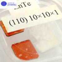 China ZnTe Wafer ZnTe Crystal Type N Type P  Custom Sizes And Specifications Available for sale