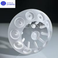 China Screw Thread Sapphire Crystal Glass Liquid Valve Corrosion Resistance for sale