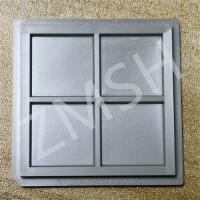 China 4inch 6inch 8inch Polypropylene Multi Wafer Box Silicon Carrier Container Box Dark Color for sale