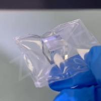 China 10x10x10mmt Transparent SiC Optical Lens 4H-SEMI Hardness 9.0 Customzied Shape for sale