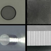 China TGV Glass Substrate Through-hole Coating Semiconductor Packaging JGS1 JGS2 for sale