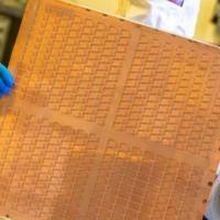 China TGV Glass Substrate Through-hole Coating Semiconductor Packaging JGS1 JGS2 for sale