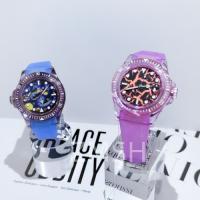 China Lab-Grown Gray-Violet Sapphire Watch Case Customize Luxury Scratch Resistant for sale