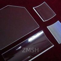 China Custom Irregular-Shaped Quartz Optical Windows Precision Fused Silica Viewports for sale