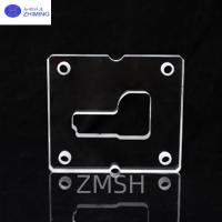 China Custom Shaped Fused Quartz Plates With Through Holes Optical for sale